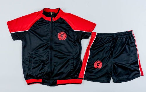 Red and Black Mesh Set – JGJ Custom Designs